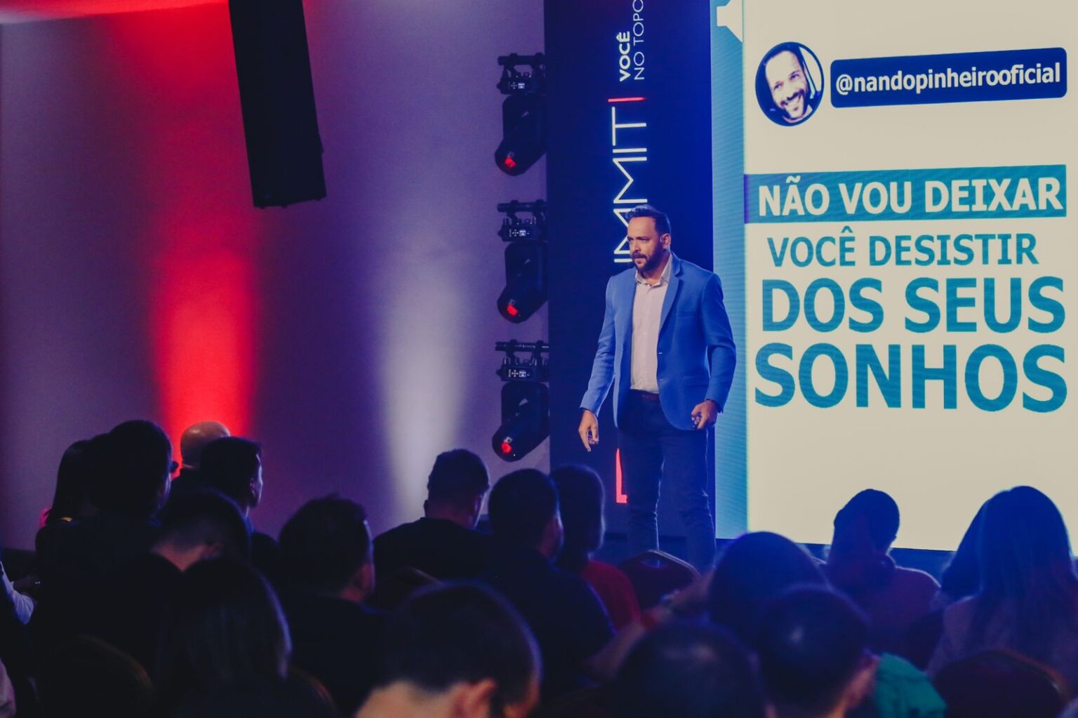 Palestra Motivacional para Empresas : Palestrante para Empresas - Nando Pinheiro